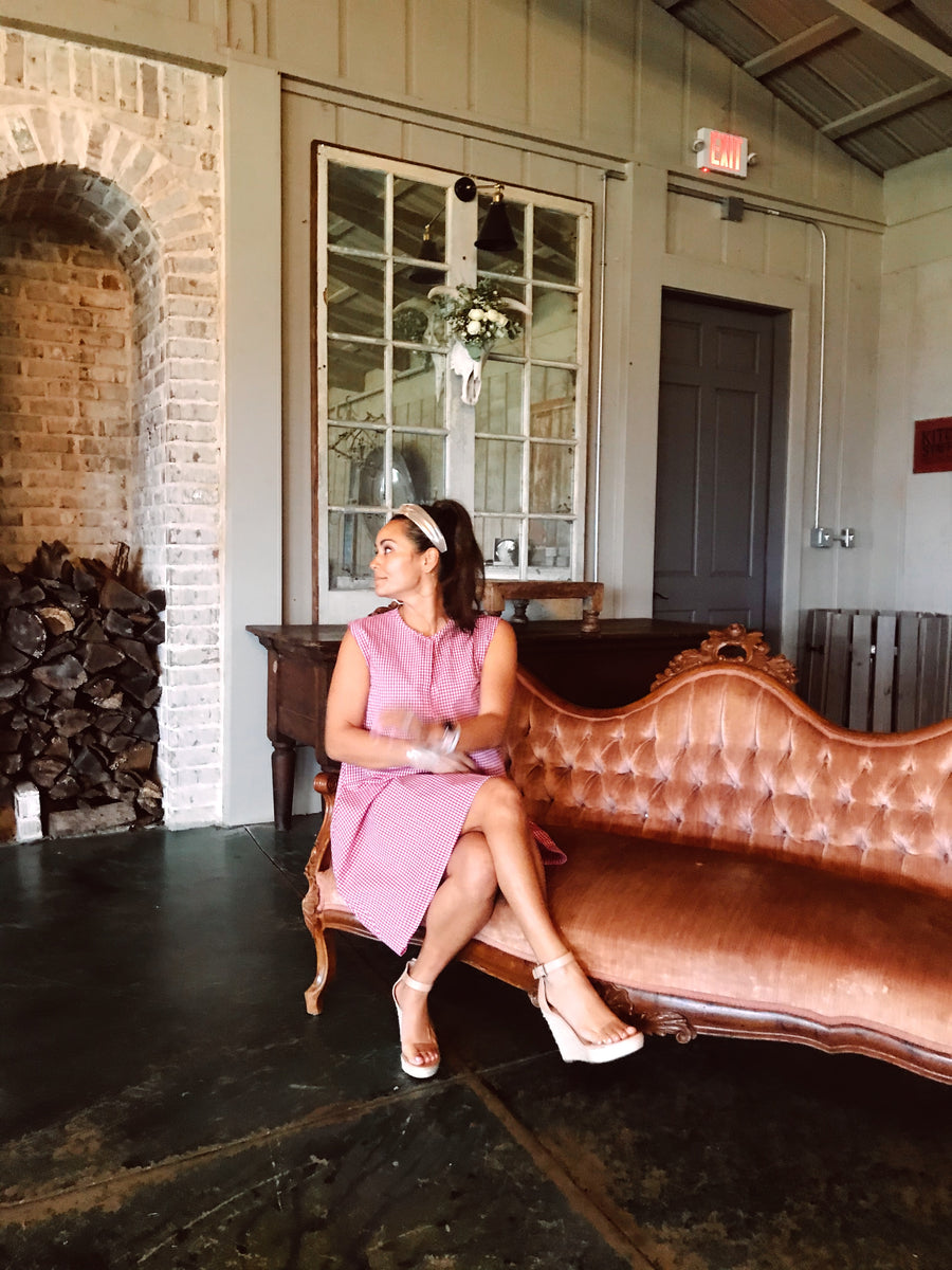 The Milton Dress in Summer Weekend Gingham – Pixie Co